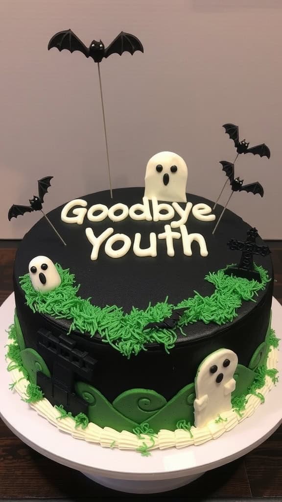 20 Creative "Death to My 20s" Cake Ideas: Graveyards, Tombstones ...