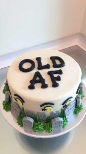 20 Creative "Death to My 20s" Cake Ideas: Graveyards, Tombstones ...